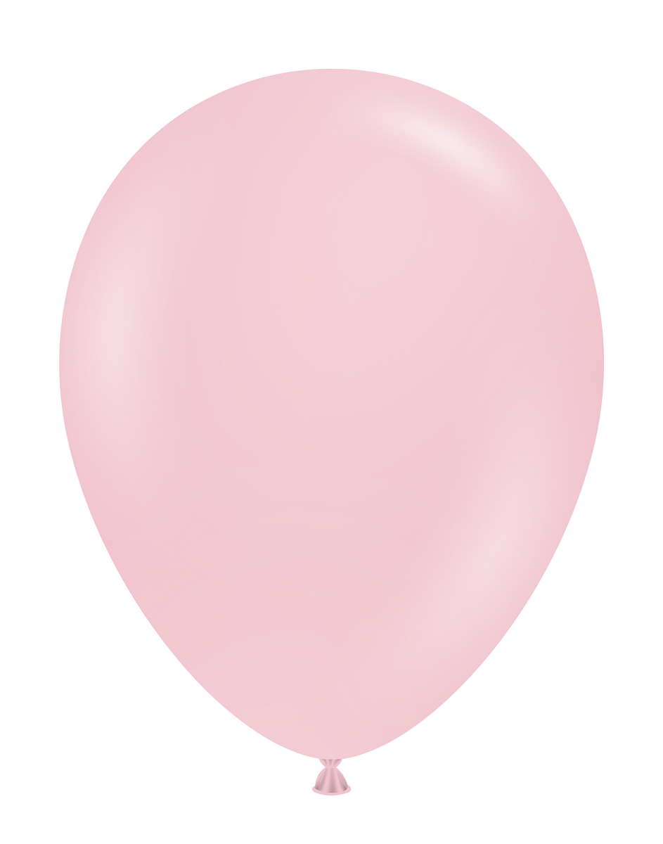5" Romey Pearl Pink Tuftex Latex Balloons Designer Balloons (50 Per Ba ...