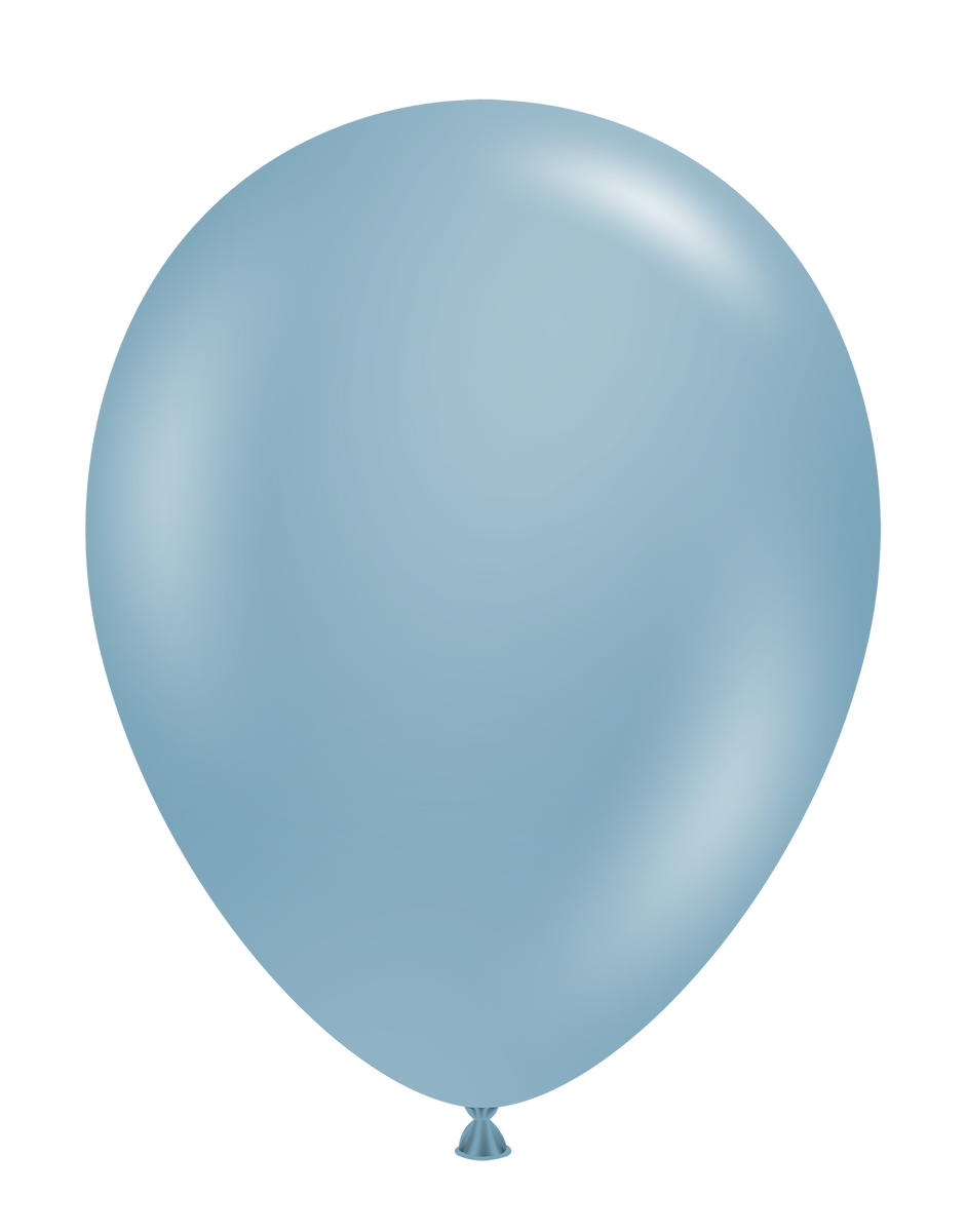 Globos de látex Tuftex de 43 cm, color azul pizarra (25 por bolsa ...