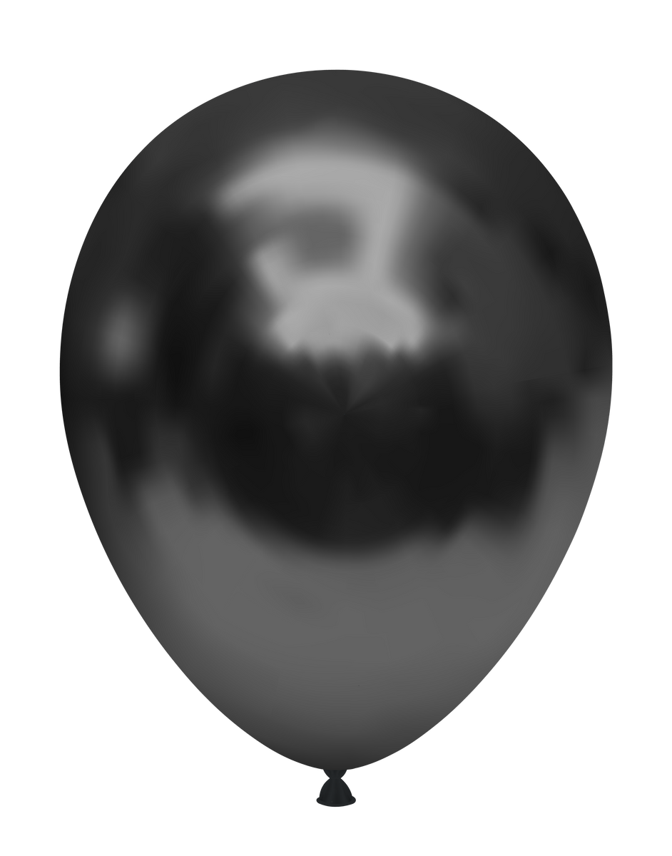 11" Shadow Chrome Like Tuftex Effects Latex Balloons (50 Per Bag ...