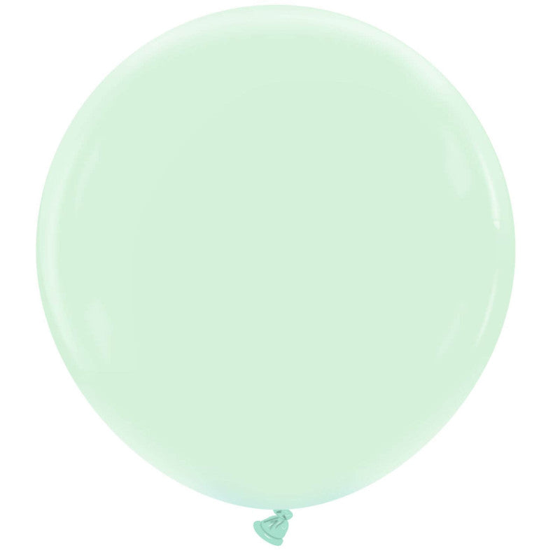 36" Cattex Brand Premium Mint Cream Latex Balloons – Bargain Balloons USA