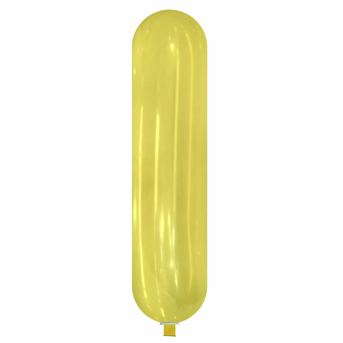 87" X 19.5" Banner Cattex Brand Crystal Yellow Latex Balloons – Bargain ...