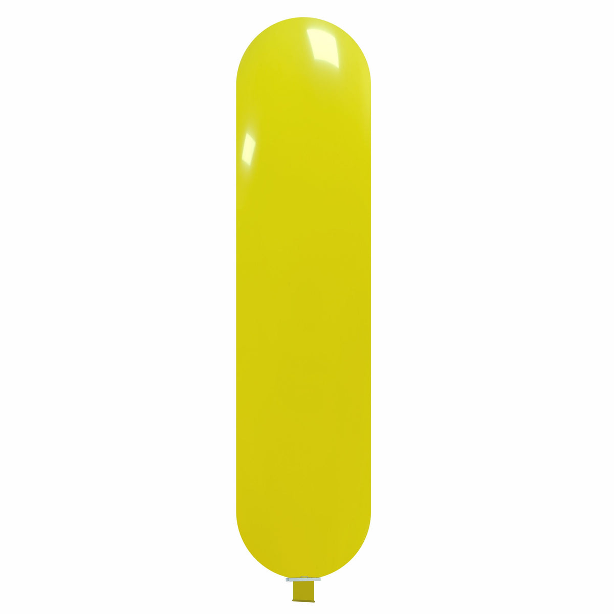 87" X 19.5" Banner Cattex Brand Standard Yellow Latex Balloons ...