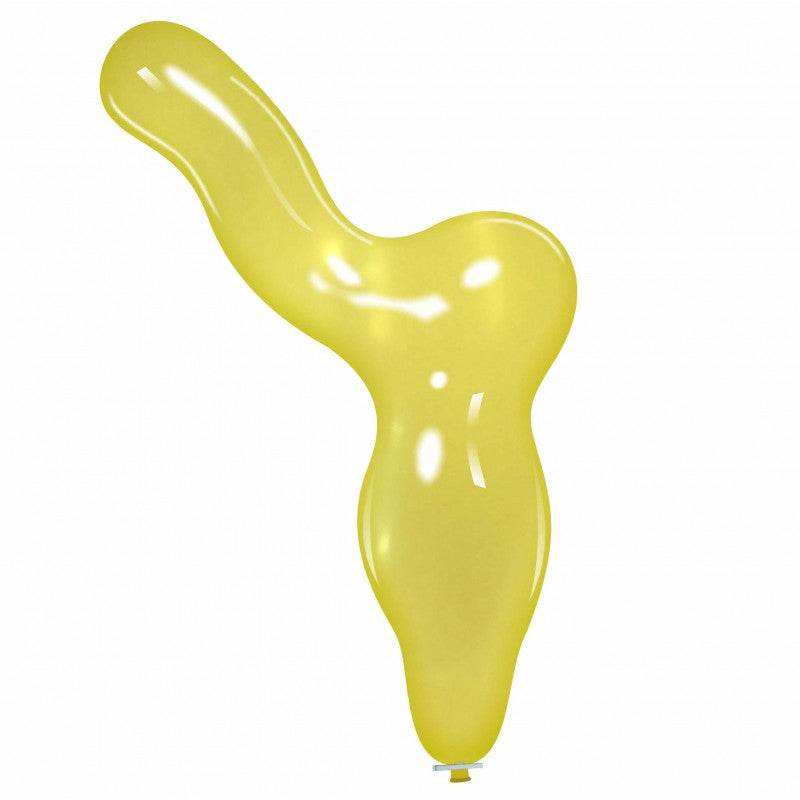 59" Elephant Cattex Brand Crystal Yellow Latex Balloons – Bargain ...