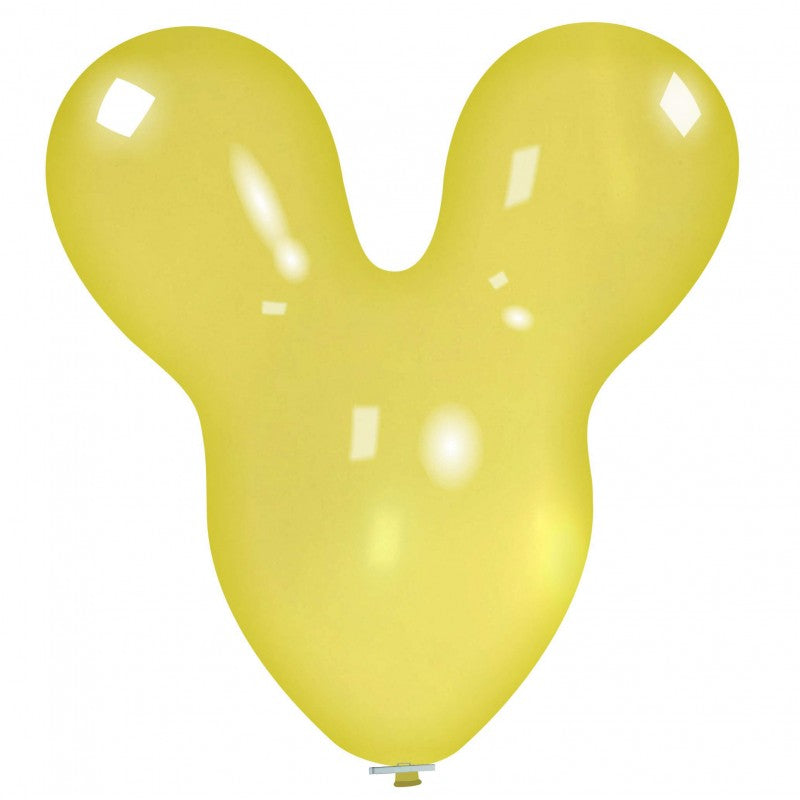 30" Mouse Cattex Brand Crystal Yellow Latex Balloons – Bargain Balloons USA
