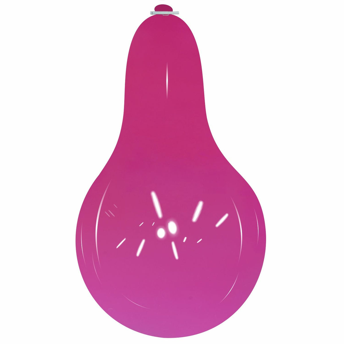 32" Longneck Cattex Brand Standard Fuchsia Latex Balloons– Bargain ...