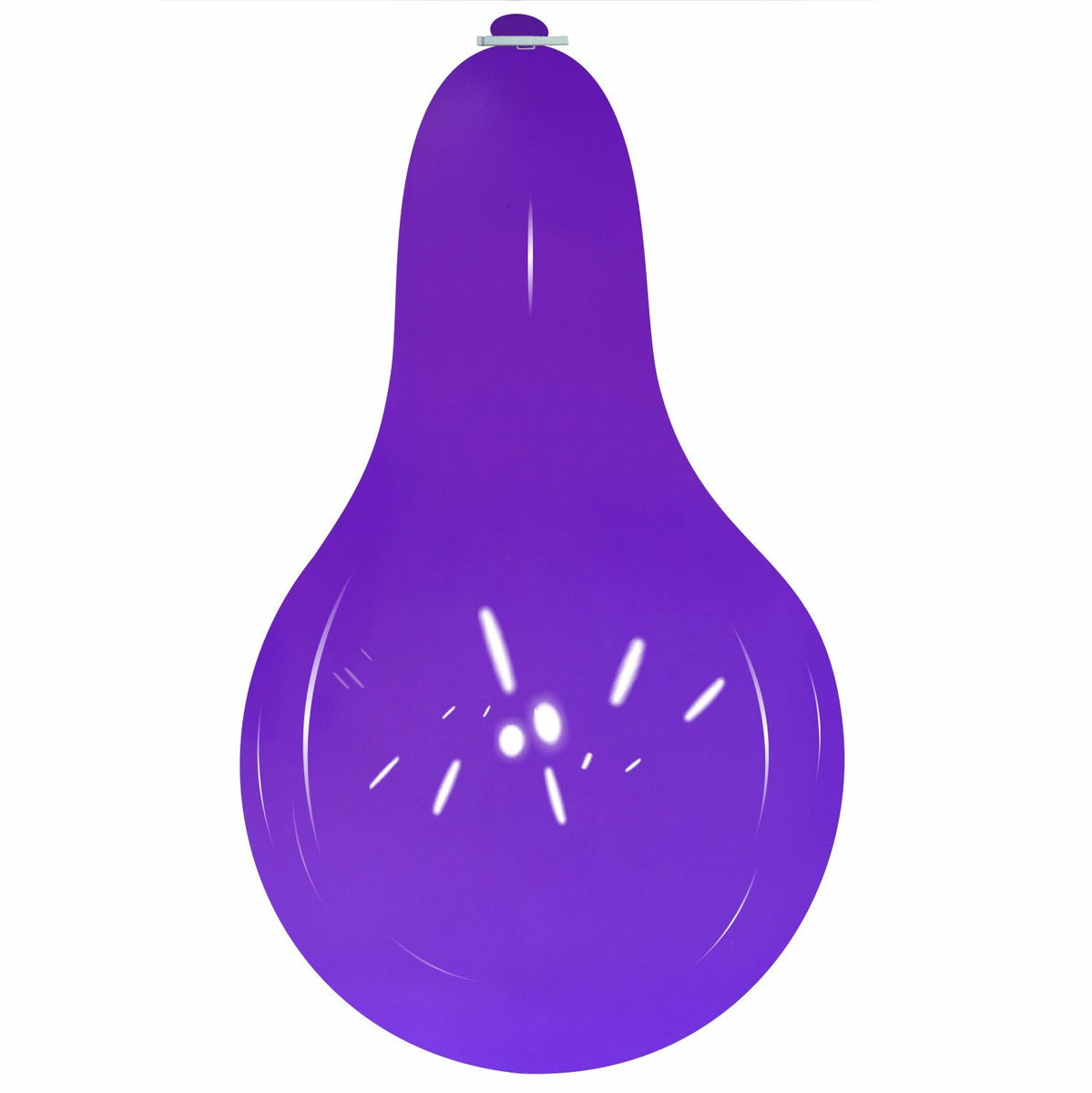 32" Longneck Cattex Brand Standard Purple Latex Balloons– Bargain ...
