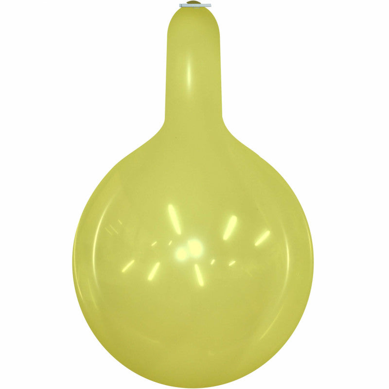 35" Longneck Cattex Brand Crystal Yellow Latex Balloons – Bargain ...