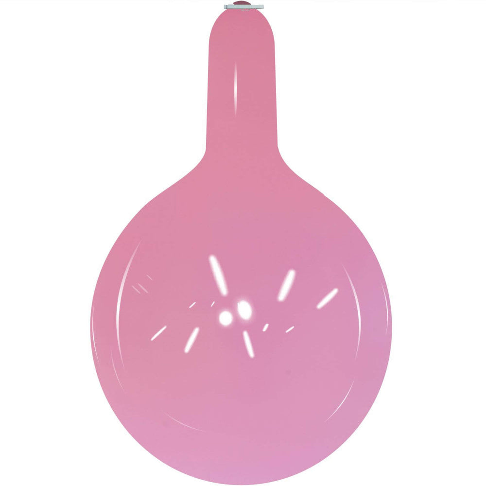 35" Longneck Cattex Brand Standard Pink Latex Balloons– Bargain ...