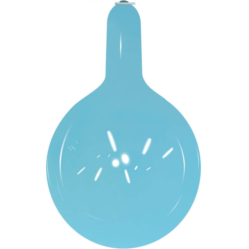 35" Longneck Cattex Brand Standard Sky Blue Latex Balloons – Bargain ...