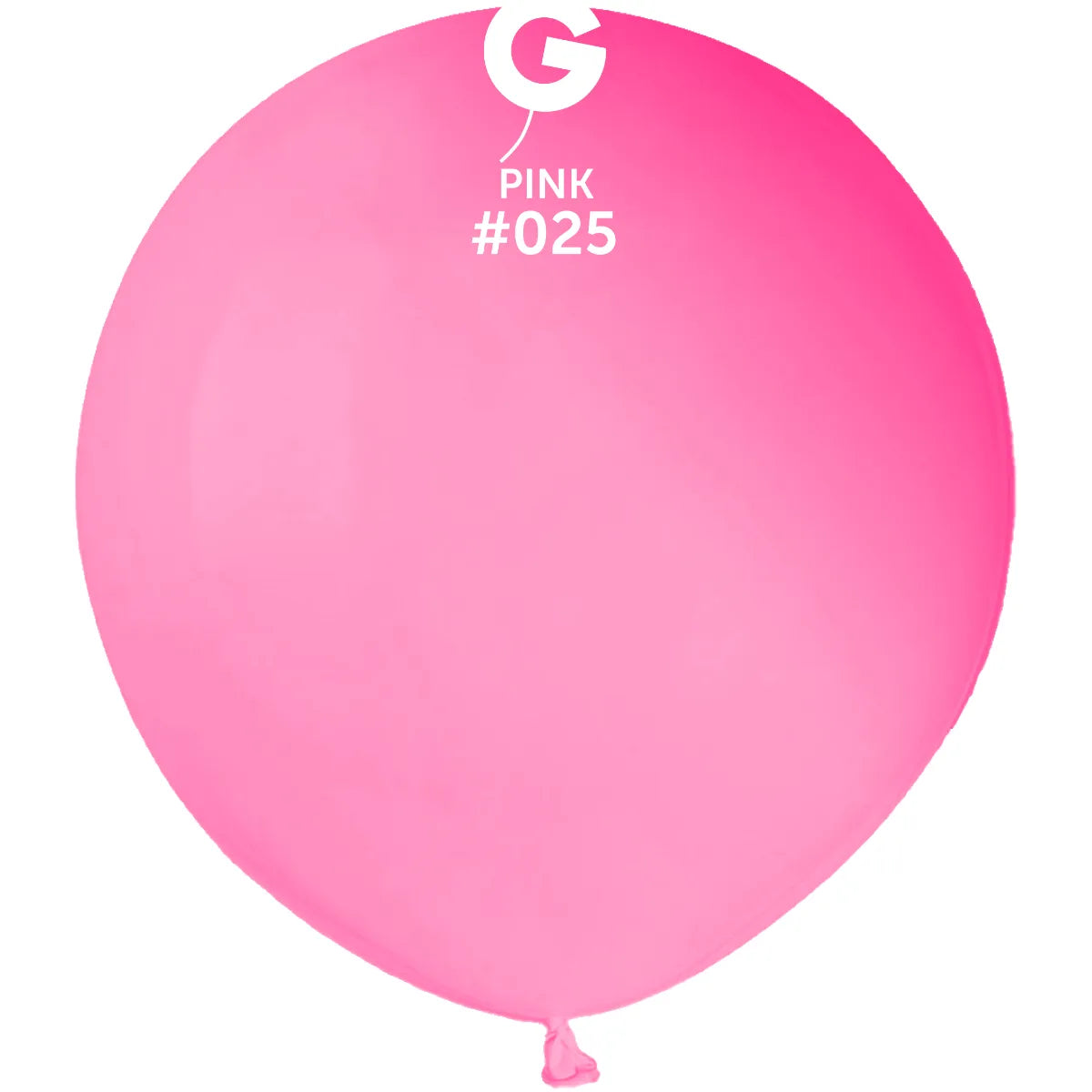 19" Gemar (25 Per Bag) Neon Pink Latex Balloons – Bargain Balloons USA