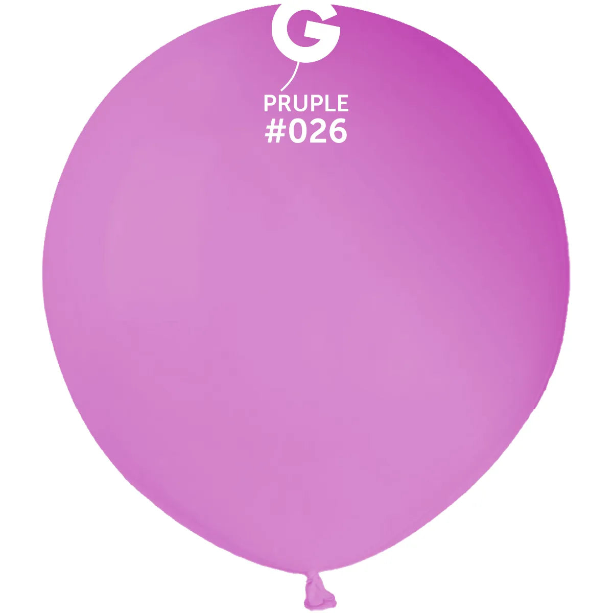 19" Gemar (25 Per Bag) Neon Purple Latex Balloons – Bargain Balloons USA