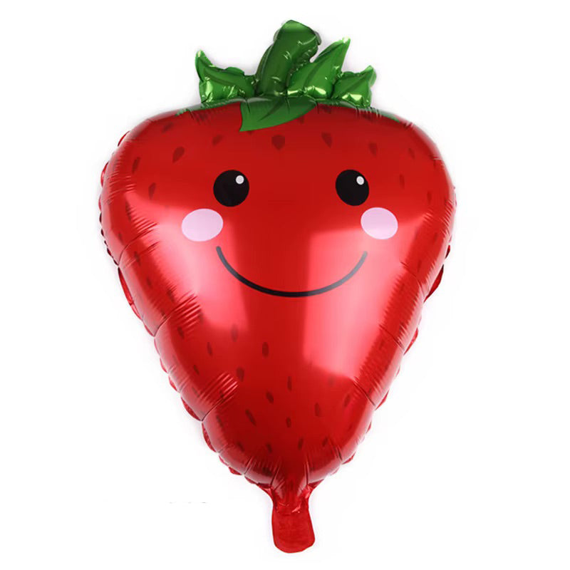 27" Strawberry Vegetable/Fruit Foil Balloon – Bargain Balloons USA