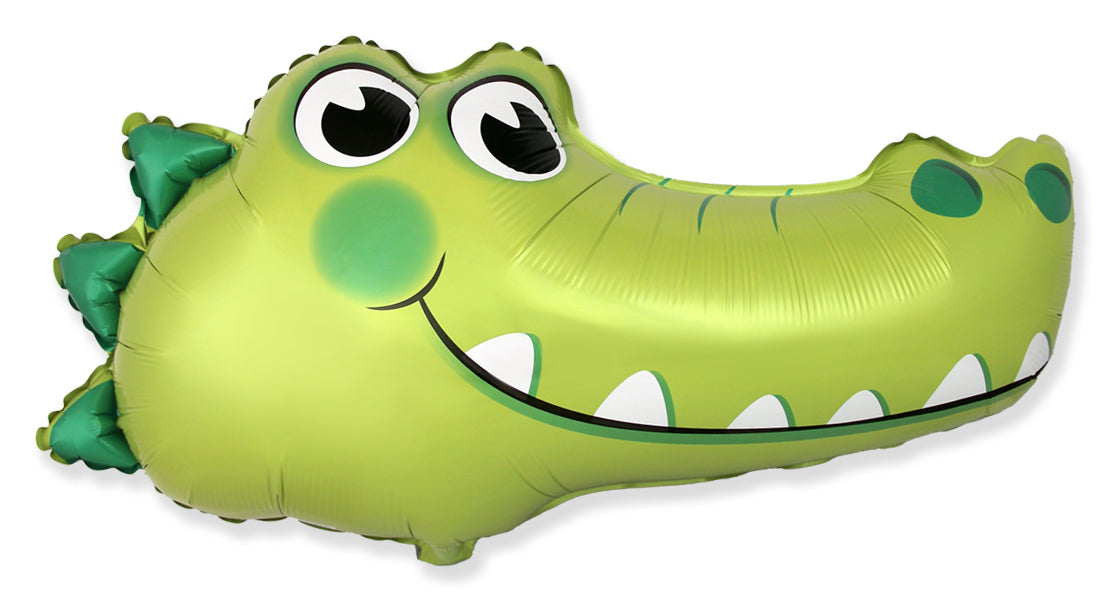 31" Crocodile Head Foil Balloon – Bargain Balloons USA
