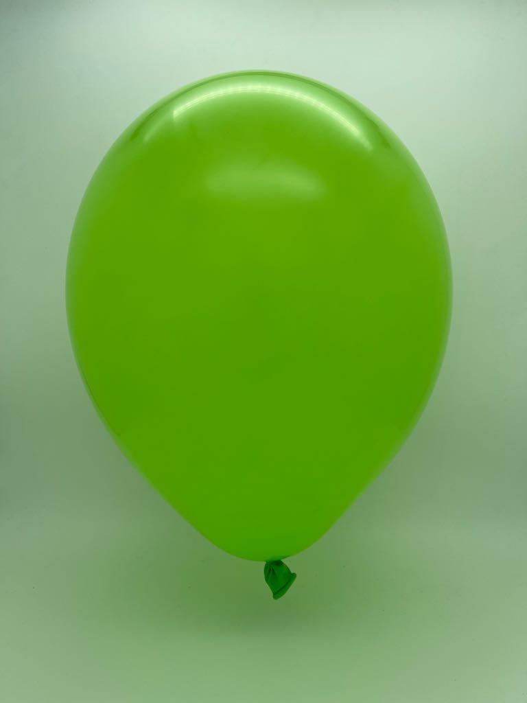 260D Deco Lime Green Decomex Twisting Modelling Latex Balloons (100 Pe ...