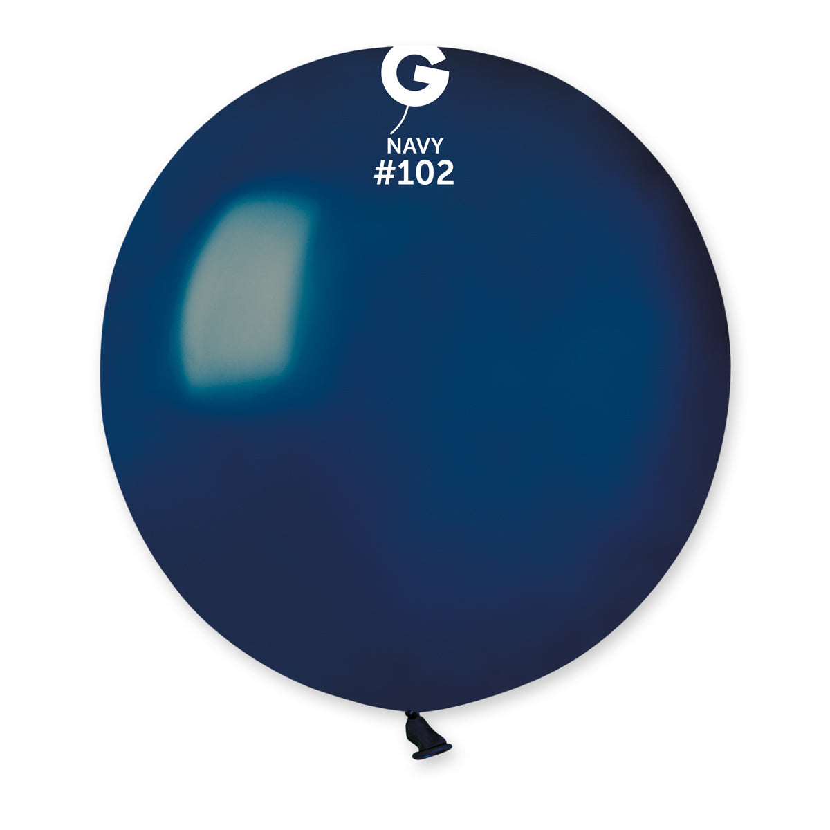 19" Gemar Latex Balloons (Bag of 25) Standard Navy– Bargain Balloons USA